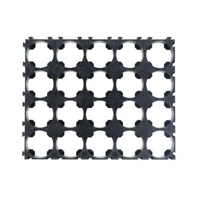 Cina batterie di plastica dello scaffale della batteria al litio del supporto 18650 dello spazio delle cellule 4x5 che irradiano Shell Pack 100% in vendita