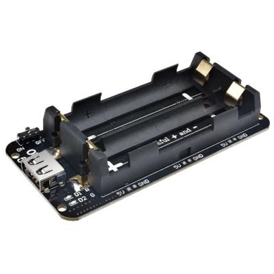 Κίνα Διπλή 18650 ενότητα 3V1A 5V 3A φόρτισης μπαταριών Usb μικροϋπολογιστών ασπίδων V8 μπαταριών λίθιου προς πώληση
