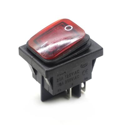 China interruptores elétricos impermeáveis do balancim de 16a 250vac à venda