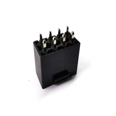 China 2,54 conector elétrico impermeável do MERGULHO vertical fêmea da bolacha 2 X 4P do milímetro à venda