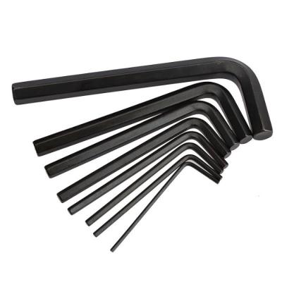 Cina Lo zinco ha placcato lo strumento stabilito chiave della chiave di 7mm Pin Black Oxide Hex Allen in vendita