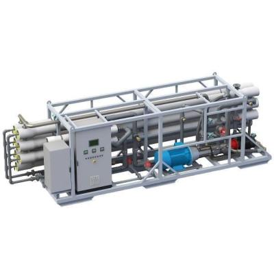 38% Recovery Rate Seawater Desalination System With Ultrafiltration Pretreatment