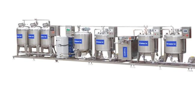 China Manufacture Factory Price Complete Ice Cream Plant Ice Cream Production Line
