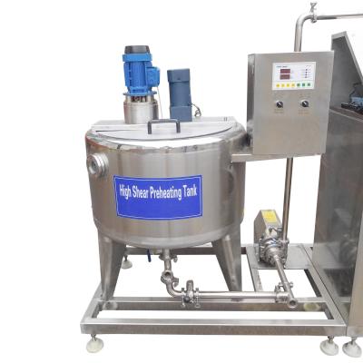中国 液体石けんホモゲナイザーのための自動 500Lステンレス鋼のダブルジャケット混合タンク 販売のため