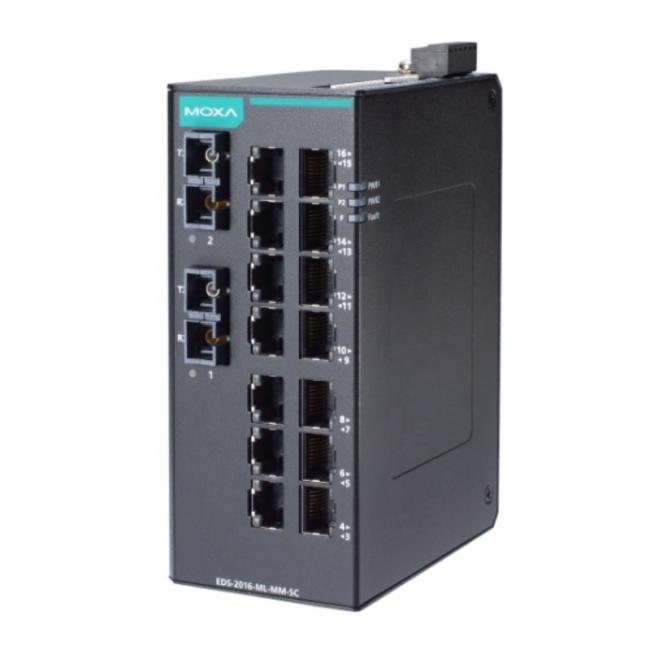 EDS-2016-ML Series Switch front view