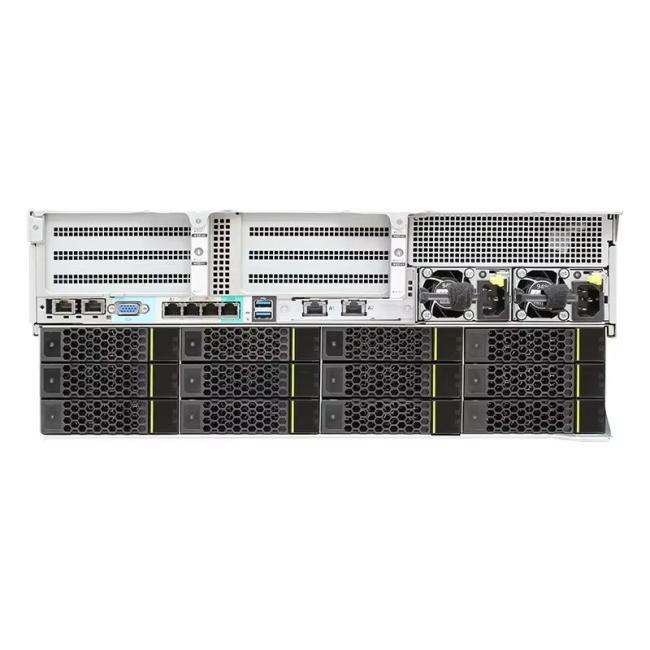 Rear panel of 5885H V5 Rack Server