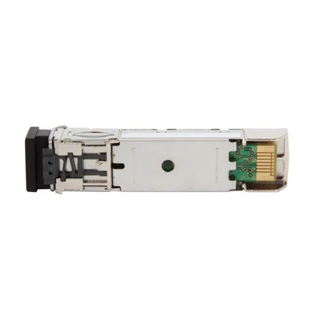 SFP module installation example