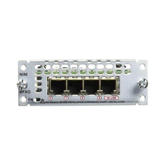 NIM-4FXSP module ports detail