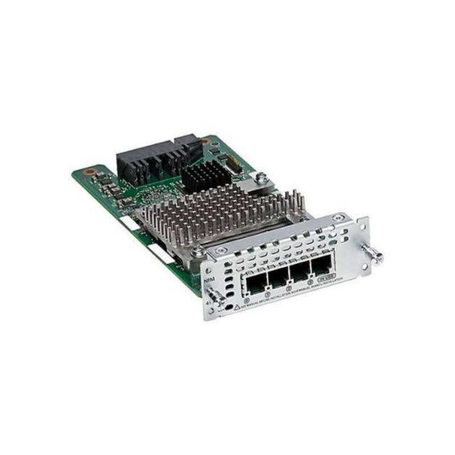 NIM-4FXSP module installation example