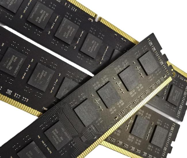 DDR5 RAM module specifications label
