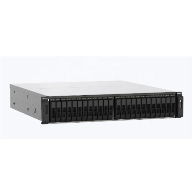 Front view of TS-h2490FU 24-bay NVMe storage array