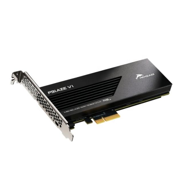 PBLAZE SSD side view showing specifications label