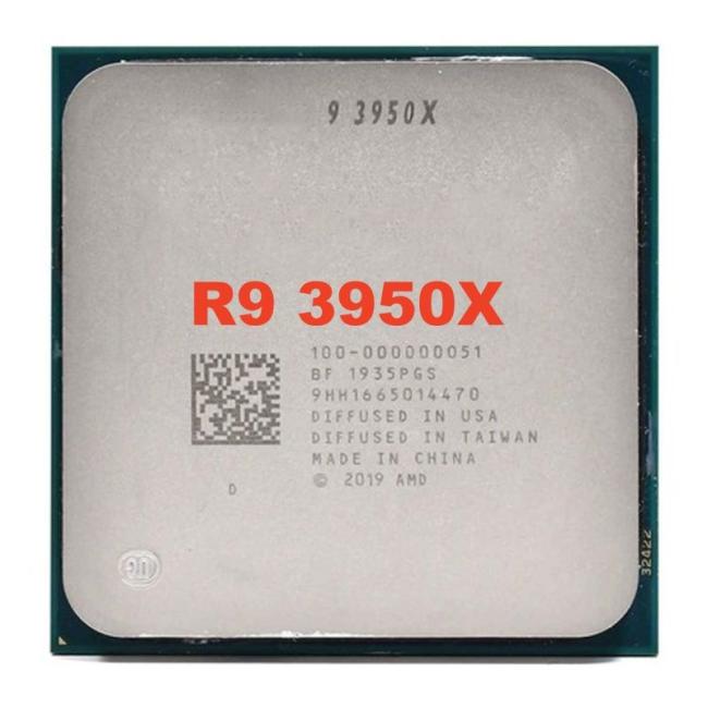 AMD R9 3950X processor packaging