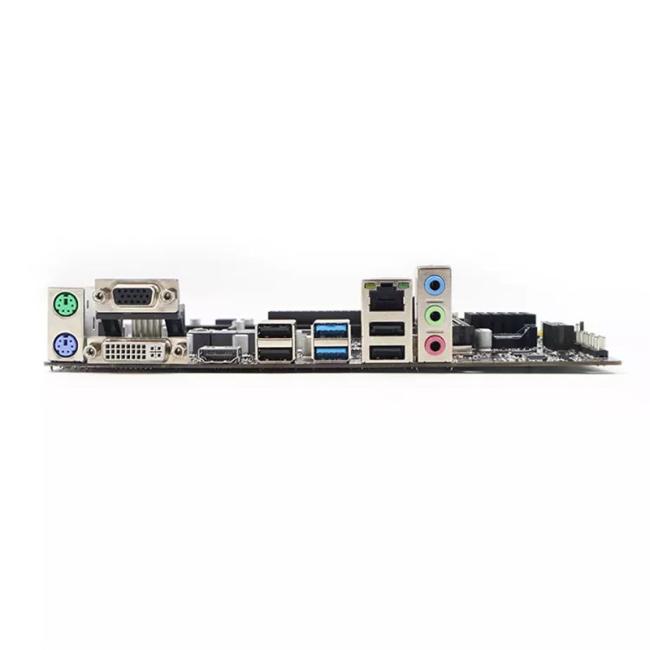 H310 motherboard overview with all components