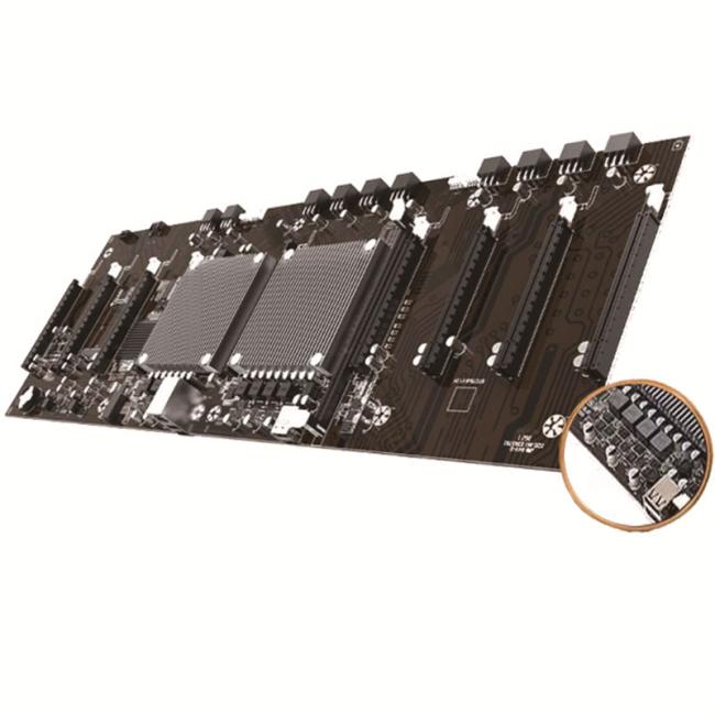 X79 motherboard power supply connection points