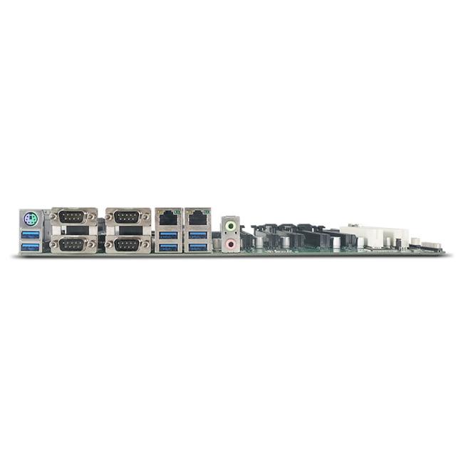 Motherboard installed in industrial computer chassis