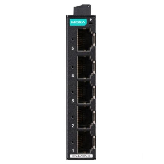 EDS-G2005-EL Series Ethernet Switch side view