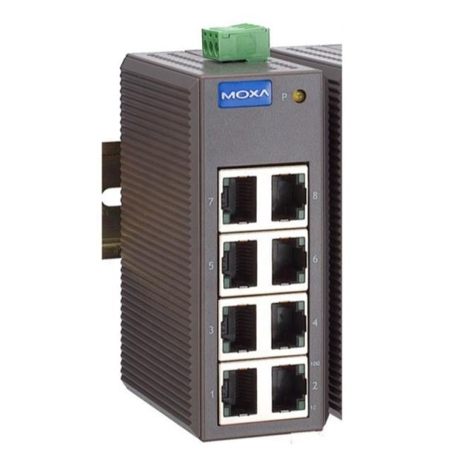 EDS-208 Series Ethernet Switch front view