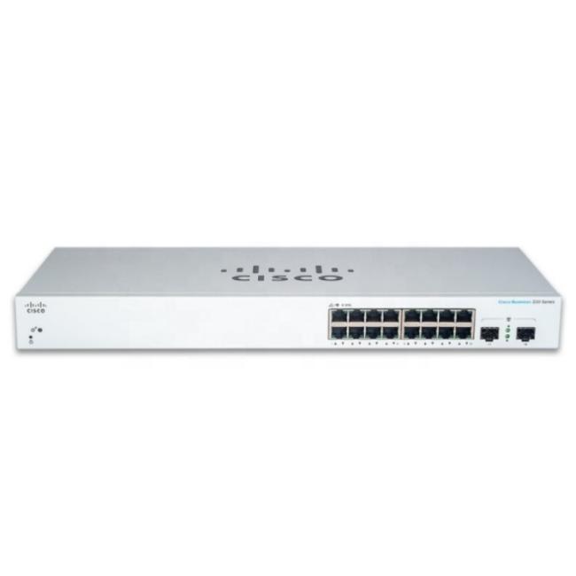 Front view of CBS220-16T-2G Managed Gigabit Ethernet Switch