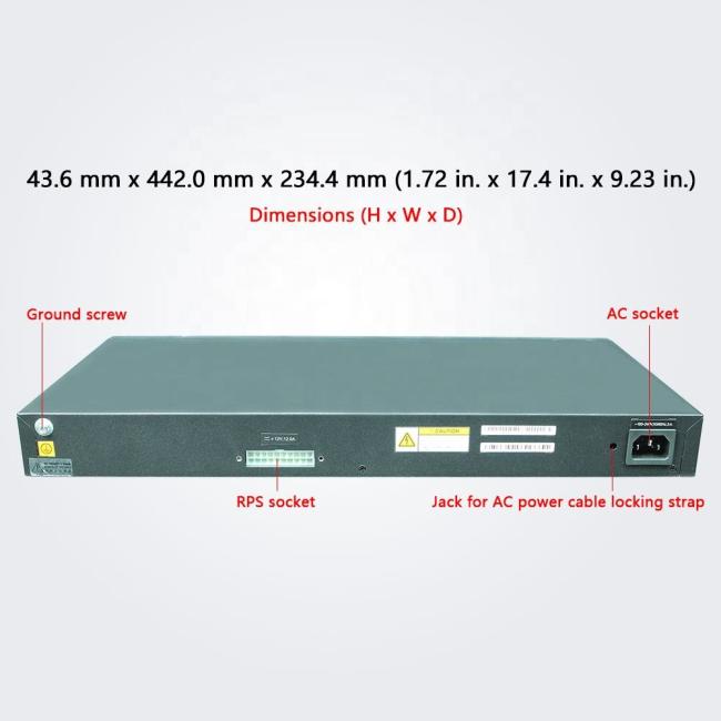 32-Port Gigabit Network Switch ports detail