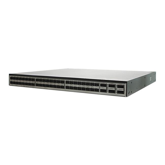 Side view showing ports of CE6881-48S6CQ-B switch