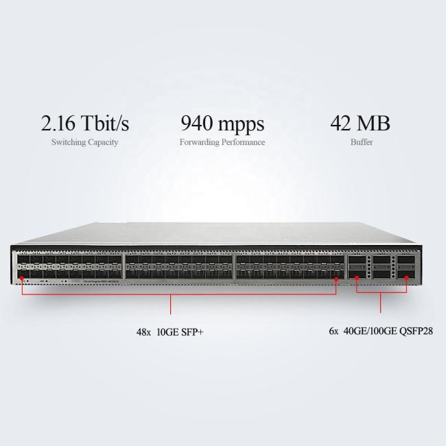 Rear view of CE6881-48S6CQ-B switch