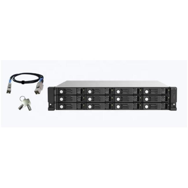 Front view of TL-R1220Sep-RP 12-bay SAS storage expansion device