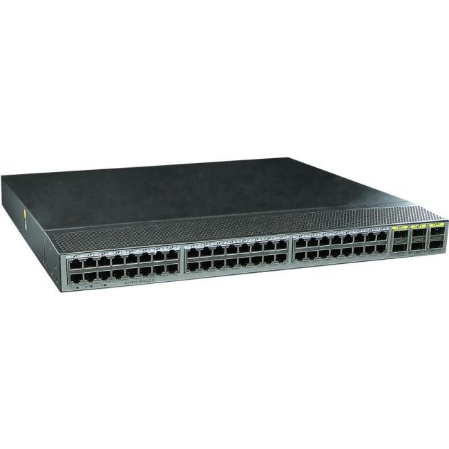 Side view showing ports of CE6870-48T6CQ-EI switch