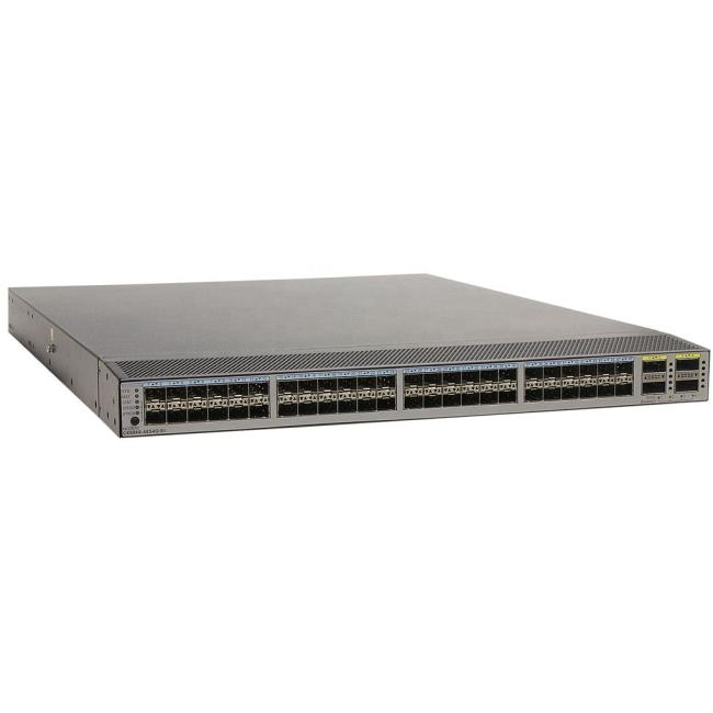 Side view of CE6810-48S4Q-EI switch showing ports