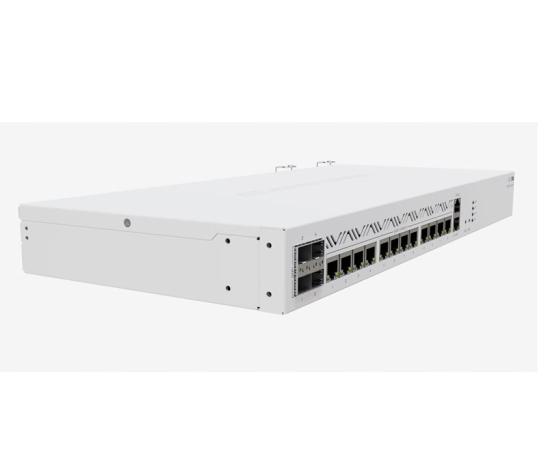 Mikrotik CCR2116-12G-4S Ethernet Router rear ports