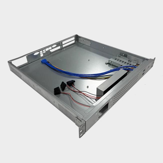 1U server case cooling system