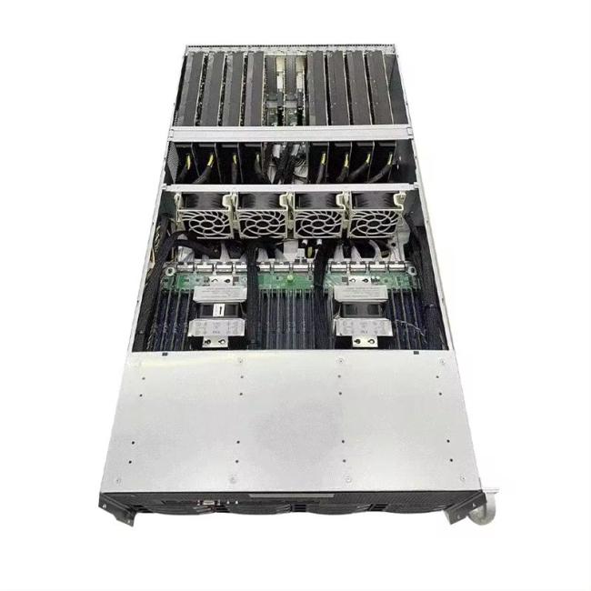 Server in operational environment with LED indicators