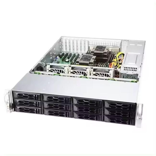 Supermicro server rear panel connections