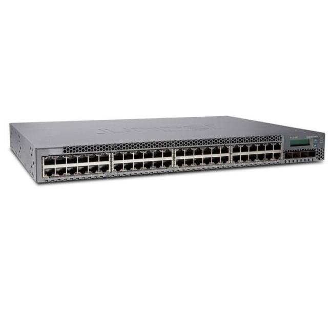 Side view of Juniper MX204-HW-BASE router showing ports