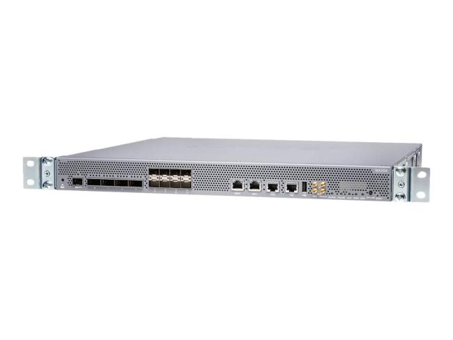 MX204 router top view with ventilation