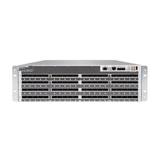 Side view of PTX10003-160C-AC router with detailed features