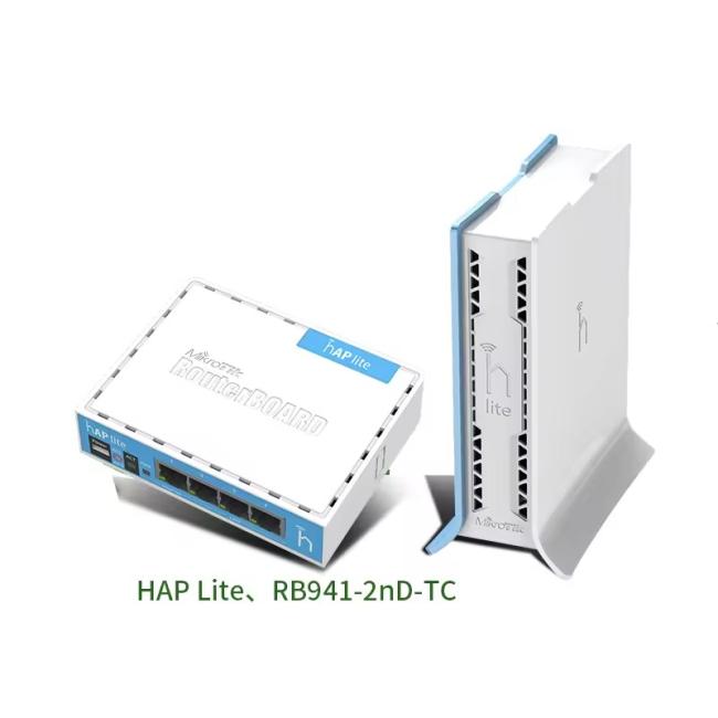 Mikrotik RB941-2nD HAP Lite Router package contents