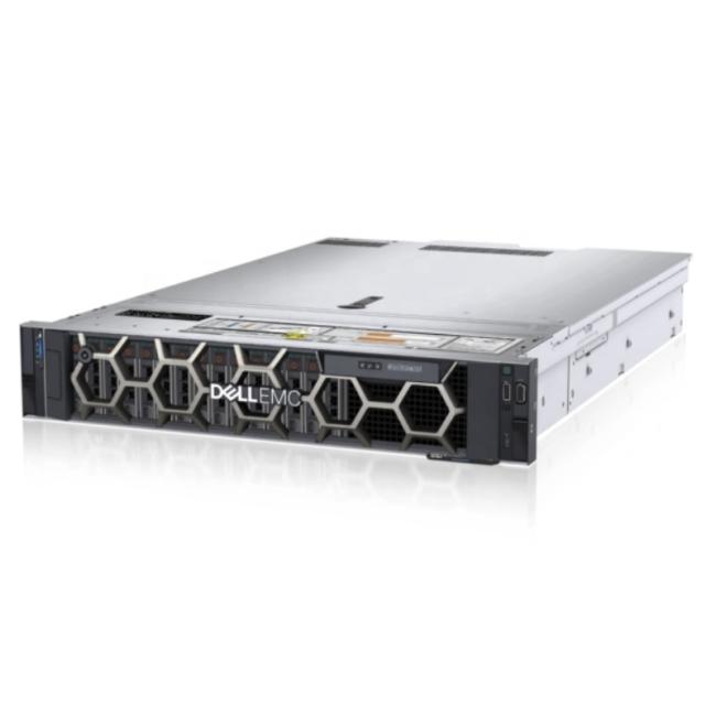 Rear panel of PowerEdge R550 showing ports