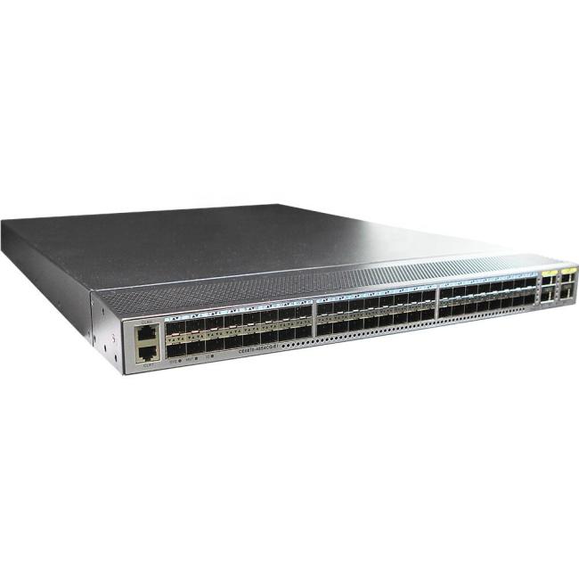 Rear panel of CE6875-48S4CQ-EI switch showing ports