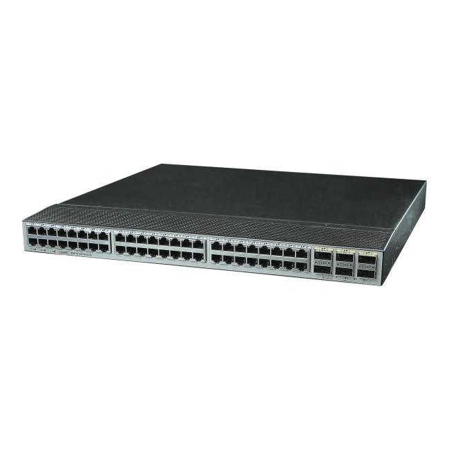 Side view of data center switch showing ports