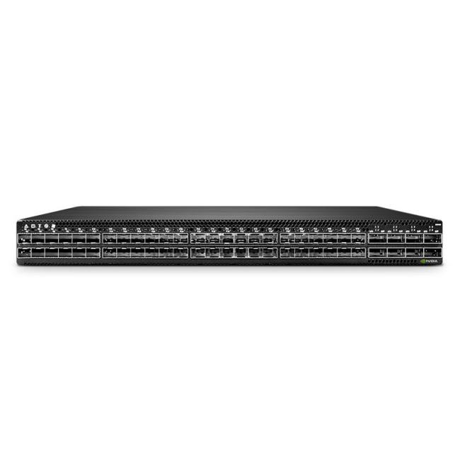 MSN2100-CB2F rear panel with power supplies