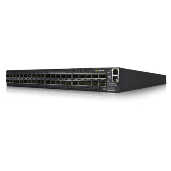 Mellanox MQM8790-HS2F InfiniBand Smart Switch side view