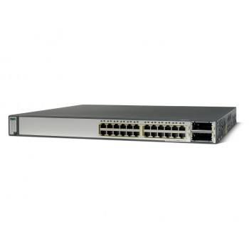 WS-C3750E-24TD-S Switch side view