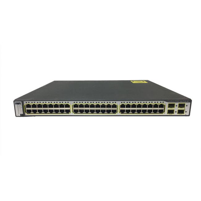 WS-C3750G-48PS-S 3750 Switch rear ports