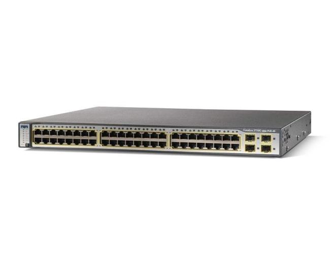 WS-C3750G-48PS-S 3750 Switch side view