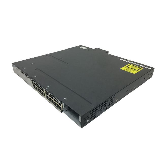 24-Port Layer 3 Managed PoE Switch side view