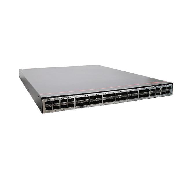Rack mounting view of CE8851-32CQ8DQ-P switch