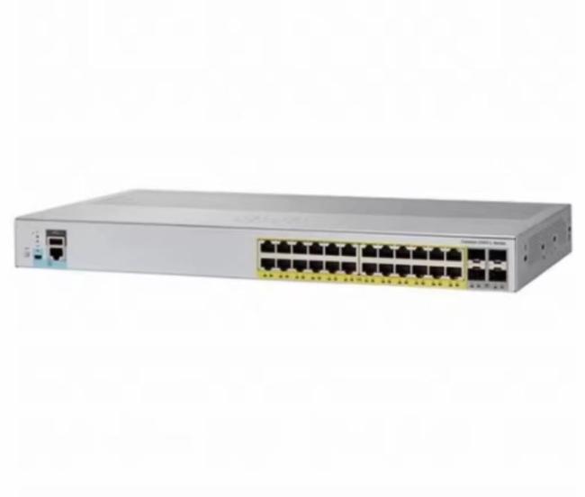 C1000 Series network switch side view showing ports