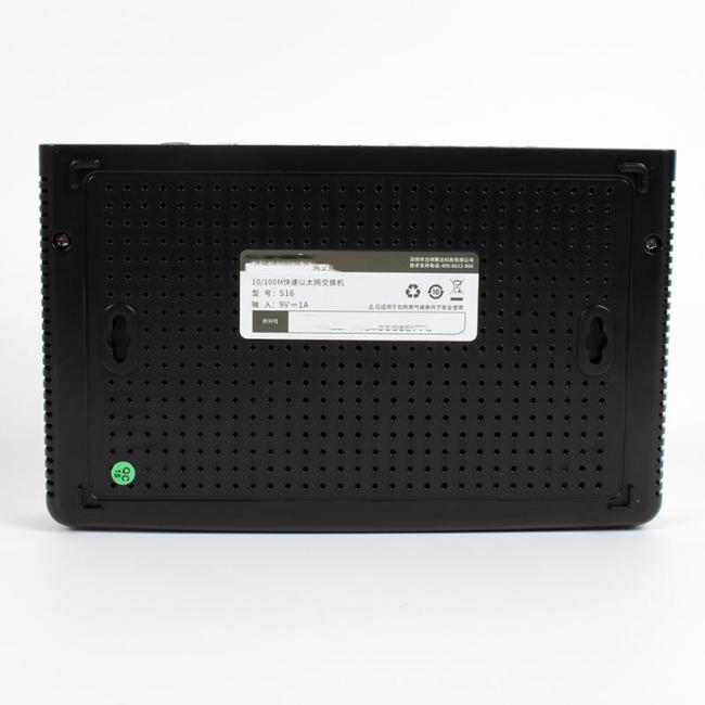 LED indicators on network switch