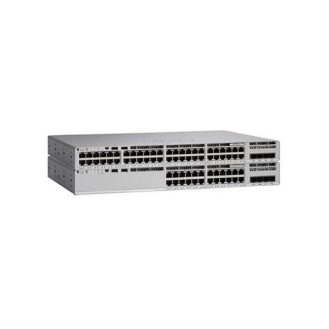 C9200L-24T-4G-E switch side profile showing ports